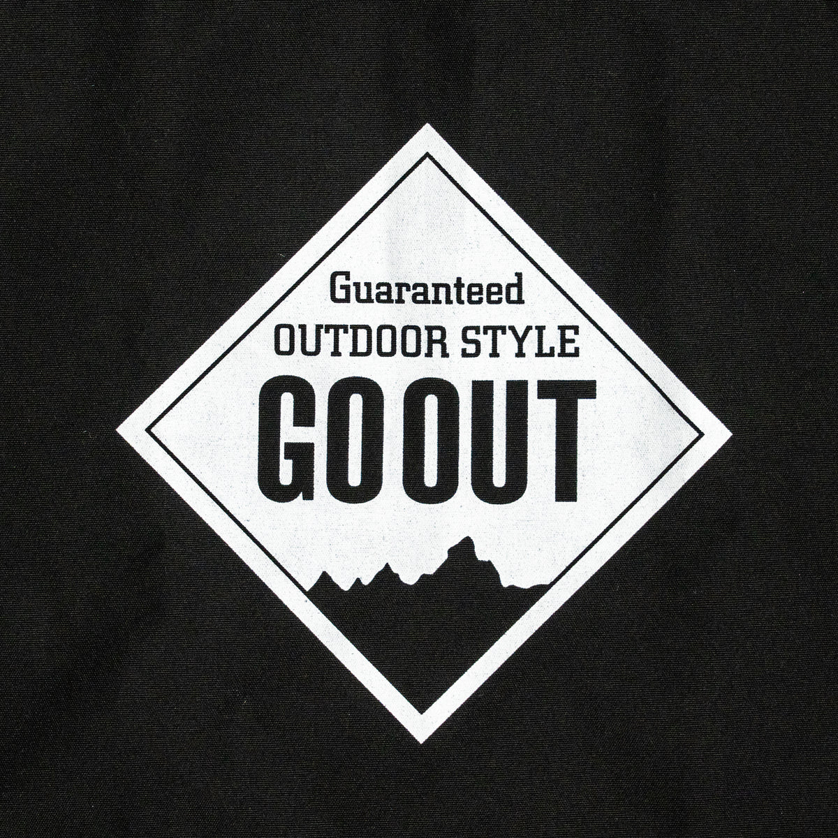 GO OUT JAPAN logo tote bag 黑色環保袋（官方商品） – GO OUT Hong Kong